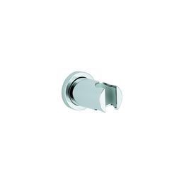 Grohe Handbrausehalter Rainshower nicht verstellbar, runde Rosette, chrom (27074000)