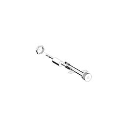 Schell Piezotaster 12V f&uuml;r Dusche, chrom (699560699)