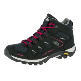 Br&uuml;tting Wanderschuh BR&Uuml;TTING "Outdoorschuh Mount Frakes High", Damen, Gr. 37, schwarz, Synthetik, Schuhe Wanderschuh