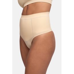 Shapingstring Dorina "Absolute Sculpt", Damen, Gr. XS, beige, Microfaser, Obermaterial: 84% Polyamid, 16% Elasthan, unifarben, figurbetont, Unterhosen Shapingstring, mit figurformender Funktion