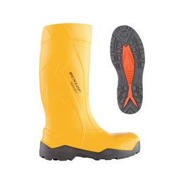 Dunlop Stiefel Purofort+, S5 , Gr. 49/50, gelb (C762241/49/50)