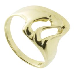 Fingerring OSTSEE-SCHMUCK "OSTSEE-SCHMUCK Ring Moni Ring Moni" Gr. 64, gold (wei&szlig;, neutral), Fingerringe, Damen, 64 (20,4), Gelbgold 333, Fingerring