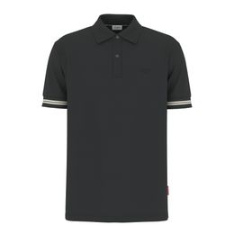 JOOP! Poloshirt JOOP JEANS "Amare", Herren, Gr. 3XL, oxford, Jersey, Obermaterial: 98% Baumwolle, 2% Elasthan, clean, unifarben, klassisch normal, Rundhals, Rippb&uuml;ndchen, Shirts Poloshirt, mit Streifen am &Auml;rmel