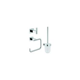 Grohe WC-Set Essentials Cube 3 in 1, verdeckte Befestigung, chrom (40757001)