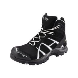 HAIX Sicherheitsstiefel BLACK EAGLE 40.1, MID, S3, schwarz-silber, Gr. 6,5 (40) (610019 GR. 40)