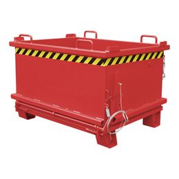 Bauer S&uuml;dlohn Klappbodenbeh&auml;lter SB 500, lackiert, Feuerrot (4417-13-0000-3000)