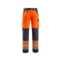 Mascot Hose Maitland hi-vis orange/schwarzblau Gr&ouml;&szlig;e 46 (15979-948-14010-46)