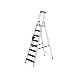 MUNK Aluminium-Stehleiter einseitig begehbar relax step 1 x 8 Stufen (042108)
