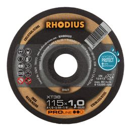 Rhodius PROline XT38 X-LOCK Extrad&uuml;nne Trennscheibe 115 x 1,0 x 22,23 mm (211284)