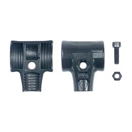 wiha Hammerschalen Set mit Schraube und Sicherungsmutter f&uuml;r Safety Schonhammer 40 mm (26669)
