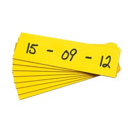 EICHNER Magnet Lagerschild 0,85 mm Farbe: gelb 40 x 200 mm (9218-04028)