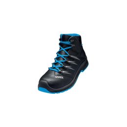 Uvex Sicherheitsstiefel S3 SRC Uvex 2 trend aus Leder, Stahlkappe, Weite 11, Gr&ouml;&szlig;e 45 (6935245)