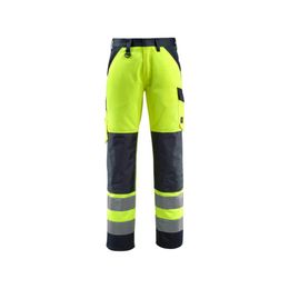 Mascot Maitland Hose Gr&ouml;&szlig;e 82C58, hi-vis gelb/schwarzblau (15979-948-17010-82C58)