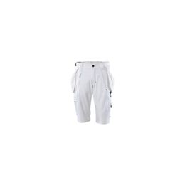 Mascot Shorts mit abnehmbaren H&auml;ngetaschen Handwerkershorts Gr&ouml;&szlig;e C50, weiss (17149-311-06-C50)