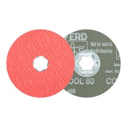 Pferd TOOLS COMBICLICK Keramikkorn Fiberscheibe &Oslash; 100mm CO-COOL80 f&uuml;r Edelstahl (64189104)