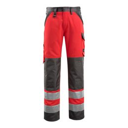 Mascot Hose Maitland hi-vis rot/dunkelanthrazit Gr&ouml;&szlig;e 46 (15979-948-22218-46)