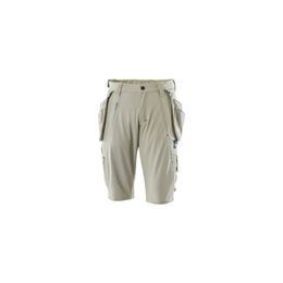 Mascot Shorts mit abnehmbaren H&auml;ngetaschen Handwerkershorts Gr&ouml;&szlig;e C54, hellkhaki (17149-311-55-C54)