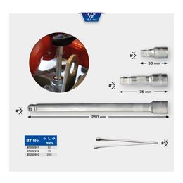 Brilliant Tools 1/2 Zoll Schwenkbare Verl&auml;ngerung, 50 mm (BT022911)