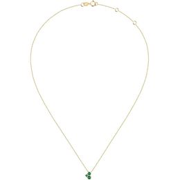Live Diamond Kette Damen Gr&ouml;&szlig;e One Size gold / smaragd