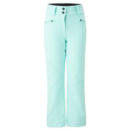 Skihose Ziener "ALIN-Z pants junior", M&auml;dchen, Gr. 176, EURO-Gr&ouml;&szlig;en, radiant lagoon tex, Obermaterial: 100% Polyester; Futter: 100% Polyamid; Wattierung: 100% Polyester, Hosen Skihose