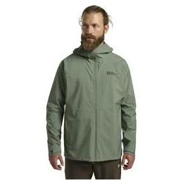 Jack Wolfskin Regenjacke Prelight 2.5 Lagen LT (leicht, wasserdicht, atmungsaktiv) eucalyptusgr&uuml;n Herren