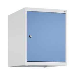 C+P Aufsatzschrank, 7035/5023 500x400x500mm Verschluss Zylinderschloss 1 Abteile ; C + P M&ouml;belsysteme (080090-12|S10020)