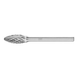Pferd TOOLS Hartmetall Fr&auml;sstift Flamme B &Oslash; 06x13 mm Schaft-&Oslash; 3 mm Z3P universal mittel kreuzverzahnt (21203633)
