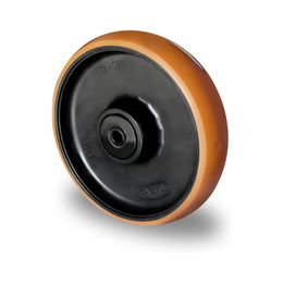 CASCOO Rad &oslash; 125 mm Serie Z4U5 Doppelkugellager (125Z4U5D34)