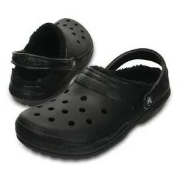 Crocs Classic Lined Clog (mit innenfutter) schwarz Sandale Sandale/Hausschuhe