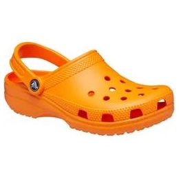 Crocs Sandale Classic Clog orange Damen