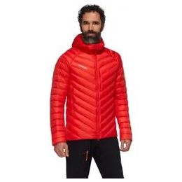 Mammut Winter-Daunenjacke Broad Peak Insulated Hooded (w&auml;rmend dank Daunenf&uuml;llung) 2025 rot Herren