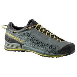 La Sportiva Wanderschuhe TX 2 Evo Leather (Zustieg, Veloursleder) charcoalgrau/moss Herren