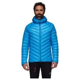Mammut Winter-Daunenjacke Broad Peak Insulated Hooded (w&auml;rmend dank Daunenf&uuml;llung) 2025 blau Herren