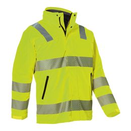 K&Uuml;BLER WORKWEAR Wetterparka REFLECTIQ PSA 2 warngelb Form 1975 Gr&ouml;&szlig;e S ; K&uuml;bler Workwear (1975 8228-34-S)