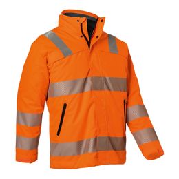 K&Uuml;BLER WORKWEAR Wetterparka REFLECTIQ PSA 2 warnorange Form 1975 Gr&ouml;&szlig;e L ; K&uuml;bler Workwear (1975 8228-37-L)