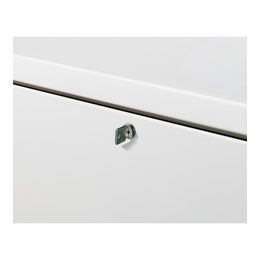 C+P Werkzeugschrank mit Schiebet&uuml;ren, innen 2 x 4 B&ouml;den, H1950xB1600xT500mm Front Lichtgrau Korpus Lichtgrau ; C + P M&ouml;belsysteme (2159-00|S10096)