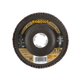 Rhodius PROline LSZ F1 X-LOCK F&auml;cherschleifscheibe 115 x 22,23 mm K60 (211390)