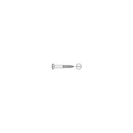 DIN 95 LinsenSenkkopf-Holzschraube 3x40 Messing blank Schlitz ; Industrial Quality Supplies (000957000030040)