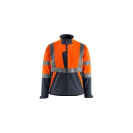 Mascot Kiama Soft Shell Jacke Gr.L hi-vis orange/schwarzblau, 15902-253-14010-L)