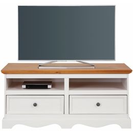 Lowboard OTTO HOME "Melissa", gelb (wei&szlig;, honigfarben), B:120cm H:55cm T:50cm, Sideboards, Lowboard, Kommode, Breite 120 cm