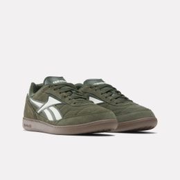 Sneaker Reebok CLASSIC "REEBOK FINALE", Herren, Gr. 42, gritgr&uuml;n, chalk, synthgum, Leder, Synthetik, Schuhe Sneaker