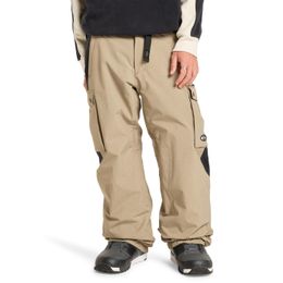 Snowboardhose Quiksilver "Snow Down Cargo", Herren, Gr. XL, fallen rock ripstop, Obermaterial: 100% Microfaser;, Hosen Snowboardhose