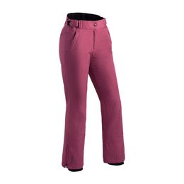 Skihose Maier Sports "STEFF", Damen, Gr. 38, Normalgr&ouml;&szlig;en, purpurviolett, 100% Polyester, Hosen Skihose, Damen Schneehose atmungsaktiv und wasserdicht Regular Fit