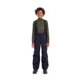 Skihose Killtec "Boys Skihose 242", Herren, Gr. 140, Normalgr&ouml;&szlig;en, blau (navy), Obermaterial: 100% Polyester;Futter: 100% Polyester;F&uuml;llung: 100% Polyester, Hosen Skihose, Wasserdichte Skihose mit abnehmbarem Latz und verstellbarem Bund