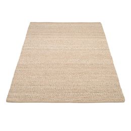 Teppich OCI DIE TEPPICHMARKE "FAVORIT", braun (cappuccino), B:80cm H:12mm L:250cm, Wolle, Teppiche, Teppich, Handweb-Teppich aus Indien, handgewebt, hochwertig verarbeitet