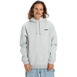 Kapuzensweatshirt DC Shoes "Patch It", Herren, Gr. L, light erdgrau, Obermaterial: 60% Walkfrottier, 40% Microfaser;, Sweatshirts Kapuzensweatshirt