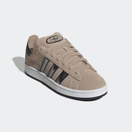 Sneaker adidas originals "CAMPUS 00S", Herren, Gr. 36, trace khaki, matte silber, core schwarz, Leder, Schuhe Sneaker