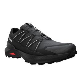 Trailrunningschuh Salomon "SPEEDCROSS PEAK", Herren, Gr. 45, schwarz (schwarz, schwarz, glacier gray), Synthetik, Textil, Schuhe Trailrunningschuh, wasserdicht, Topseller