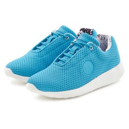 active by Lascana Sneaker LASCANA ACTIVE "Halbschuh, Turnschuhe", M&auml;dchen, Gr. 38, blau (t&uuml;rkis), Obermaterial: 100% Textilmaterial. Decksohle: 100% Textilmaterial. Futter: 100% Textilmaterial. Laufsohle: 100% Synthetik, unifarben, Basic, Schuhe Sneaker, mit atmungsaktivem Mesh-Obermaterial, herausnehmbare Innensohle