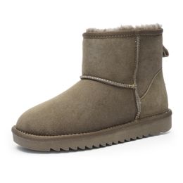 Schlupfboots Ara "Alaska Classic Short", Damen, Gr. 38, sesam classic short, Lammfell, Veloursleder, unifarben, Schuhe Schlupfboots, Winterboots zum Schlupfen in bequemer Weite G (=weit)